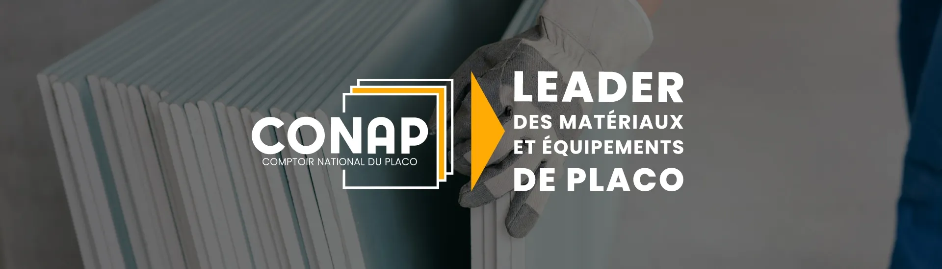 Matériaux et équipements Placo plâtre Tunisie | CONAP